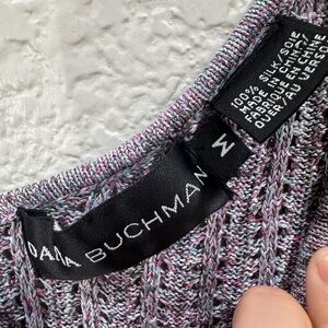 Dana Buchman | Tops | Y2k Dana Buchman Purple Silk Top | Poshmark